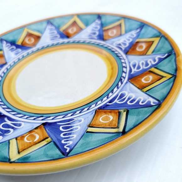 Starbucks | Kitchen | Deruta Starbucks Multicolored Decorative Plate ...